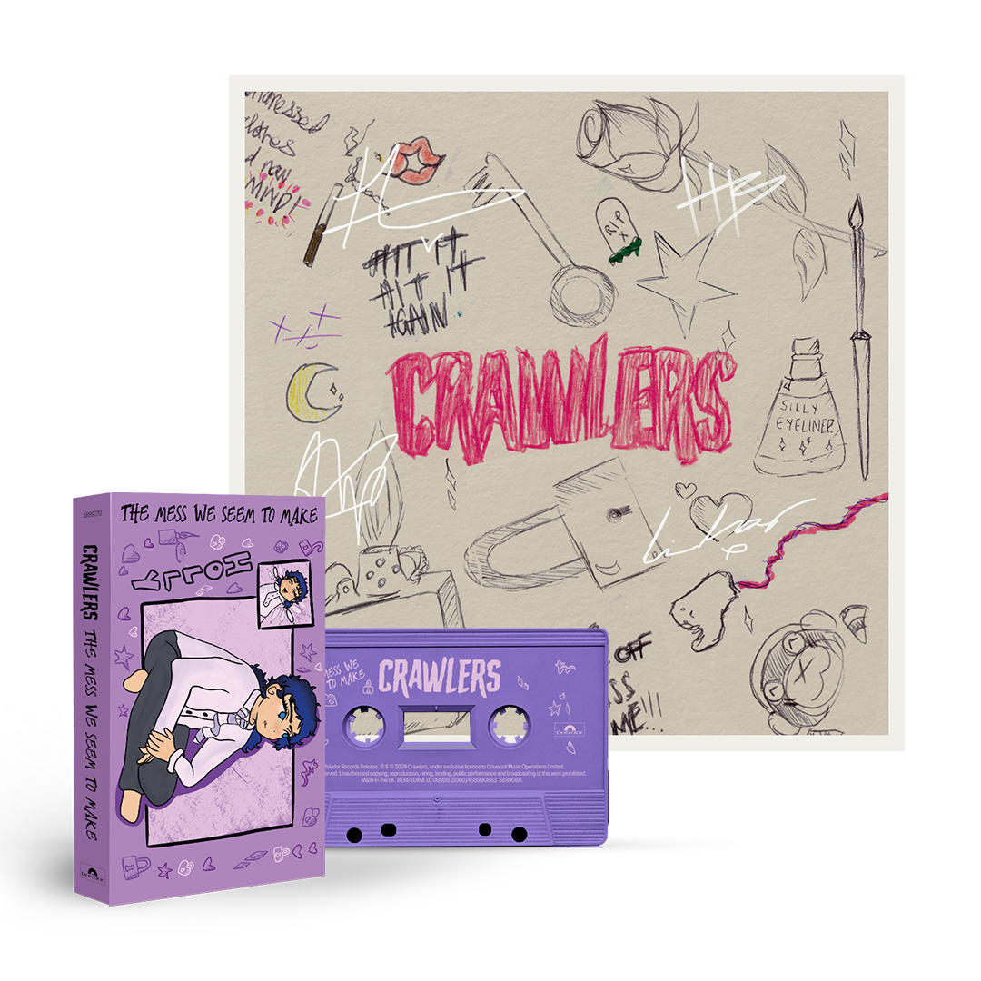 The Mess We Seem To Make Cassette [Holly] + Signed Artcard - CRAWLERS ...